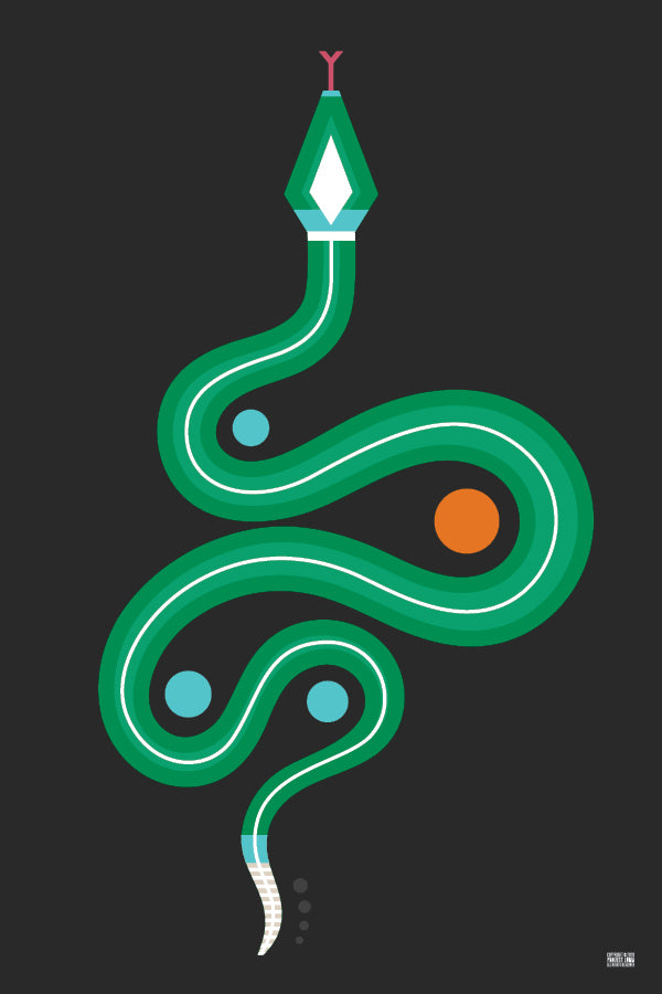 Snake 1 Style 1 poster – Project Luma
