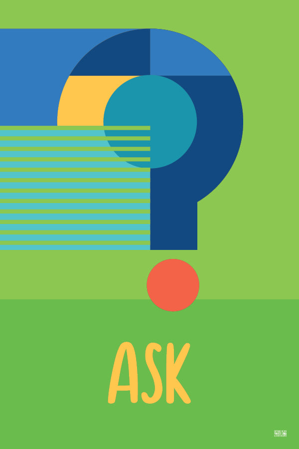 "Ask" Style 1 poster – Project Luma